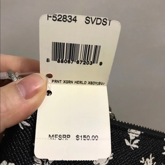 Coach | Bags | Coach Herald Crossbody In Printed Crossgrain Leather ...